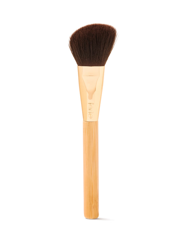 angled fluffy cheek blush & bronzer brush – Tarte™