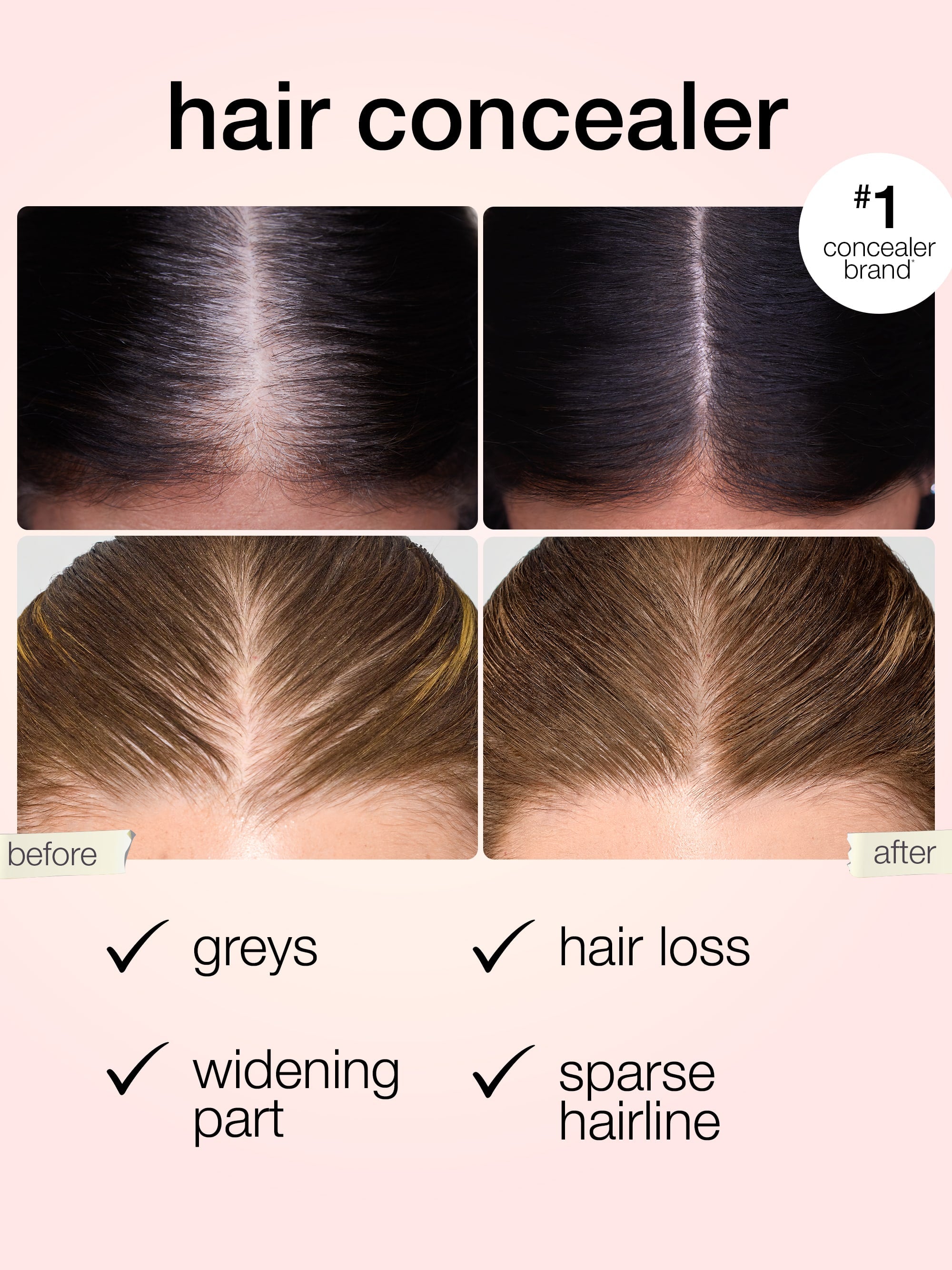 shape tape™ dab and go waterproof hair concealer – Tarte™