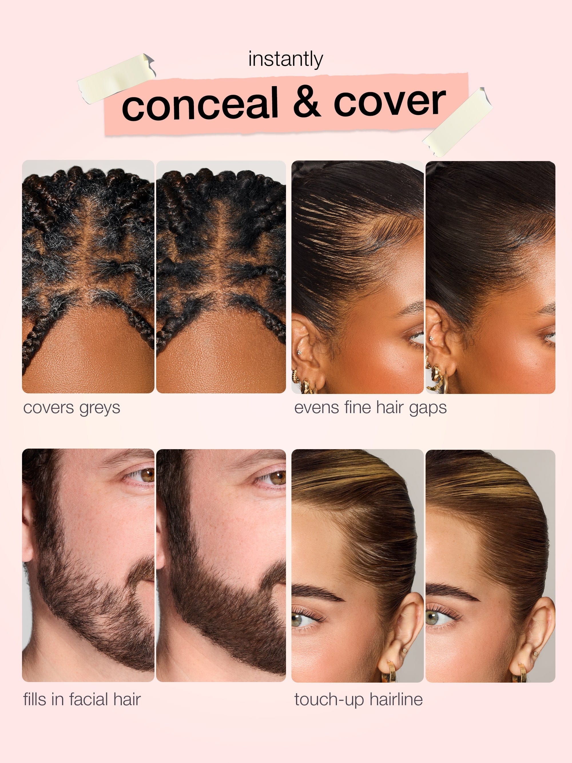 shape tape™ dab and go waterproof hair concealer – Tarte™