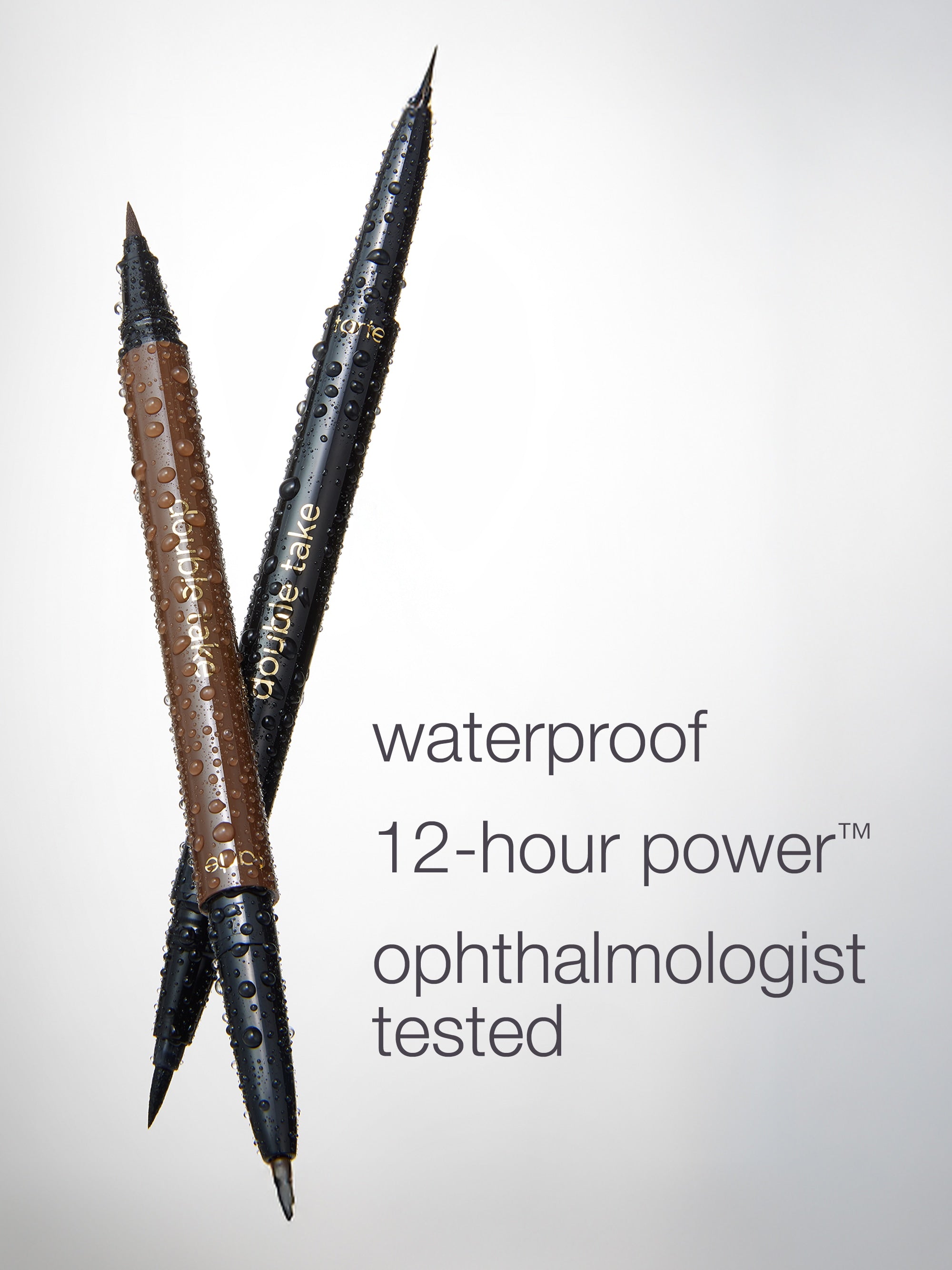 limited-edition double take eyeliner + FREE charm – Tarte™