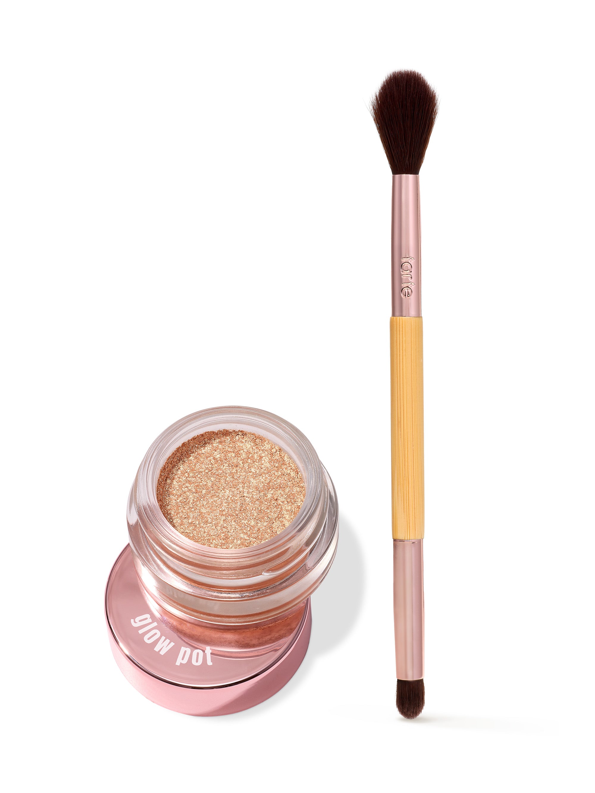 glow pot eyeshadow & eyeshadow brush – Tarte™