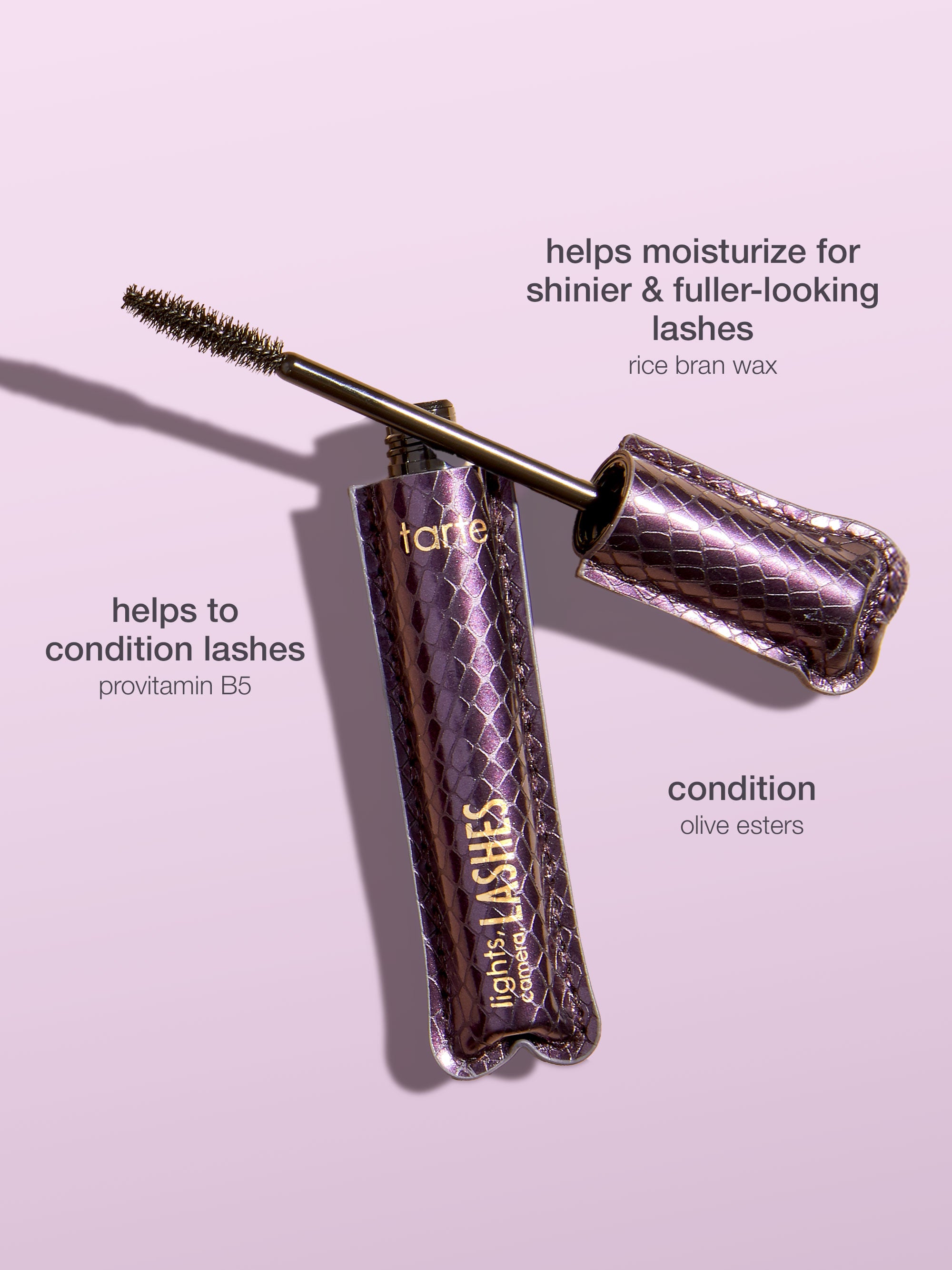 lights, camera, lashes™ 4-in-1 24-hour mascara – Tarte™