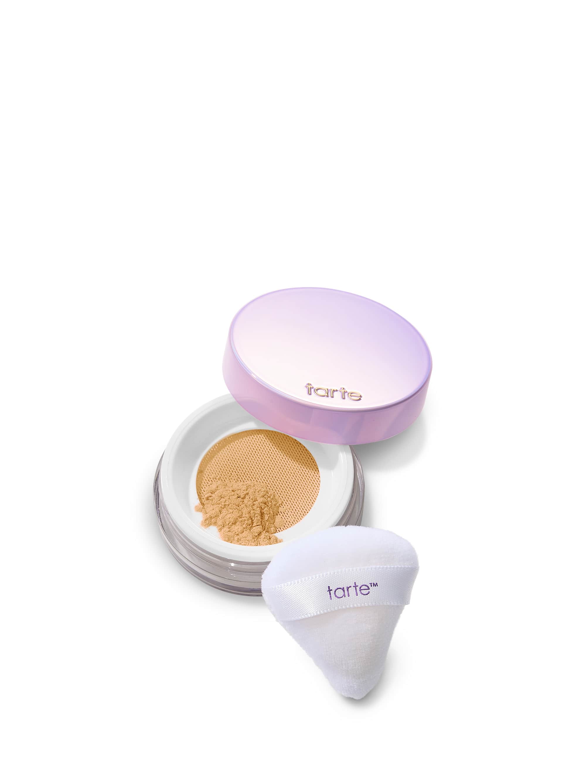 travel-size creaseless setting & brightening powder – Tarte™